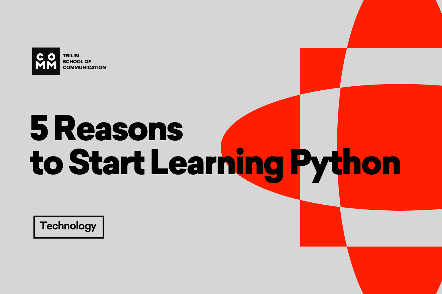 5 Reasons to Start Learning Programming with Python - Commschool