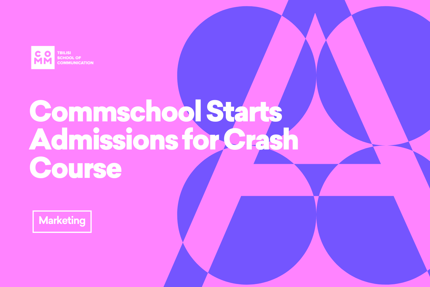 Commschool Starts Admissions for Crash Course - Commschool